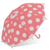 Weather Station Rain Umbrella - 36 J-Handle Stick - Walmart.com