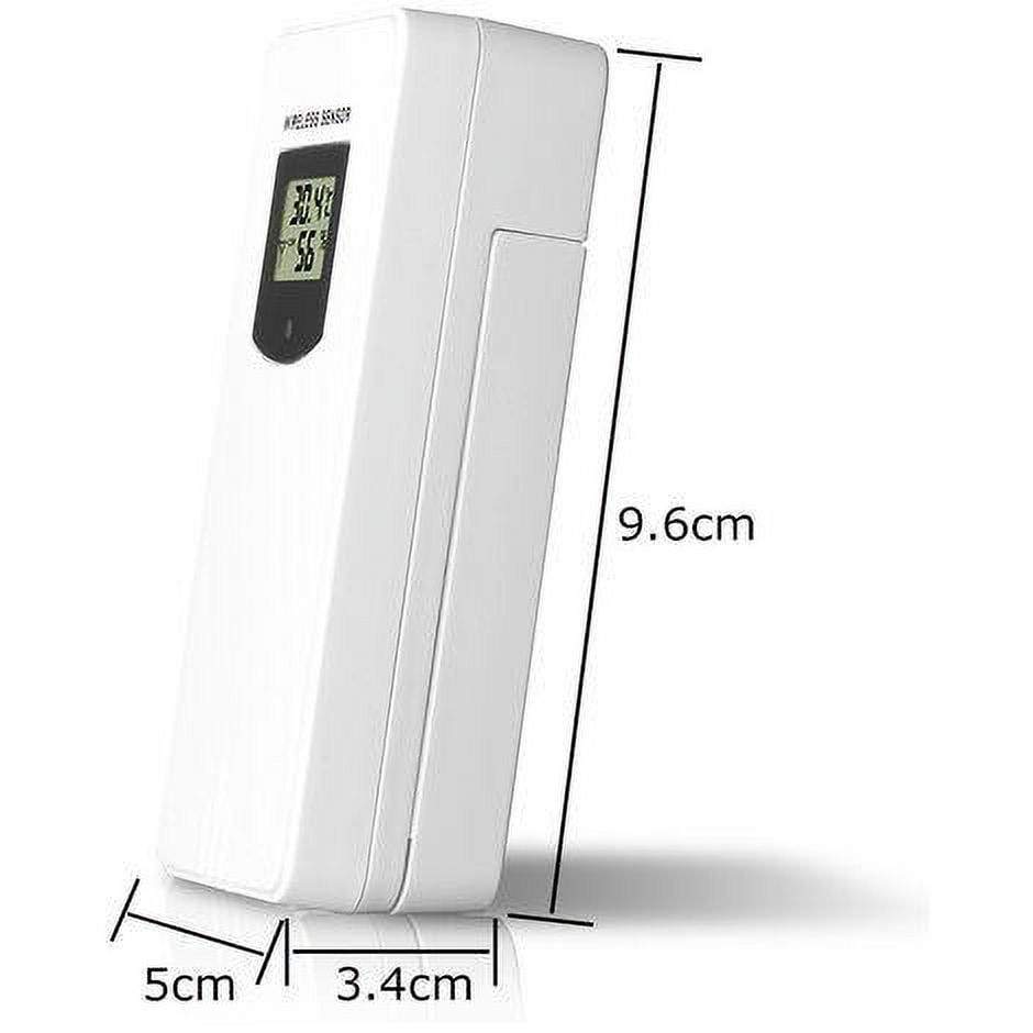 Weather Station Accessories Wireless Sensor Probe Temperature Monitor ...
