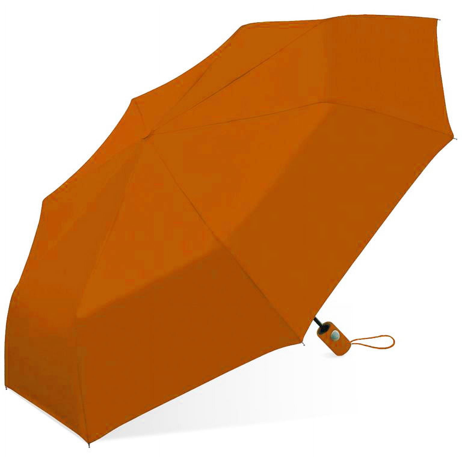 Weather Station Automatic Super Mini Rain Umbrella Black - Walmart.com