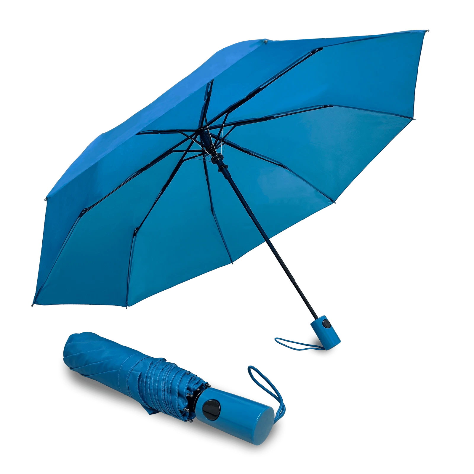 Weather Station Automatic Super Mini Rain Umbrella Teal - Walmart.com