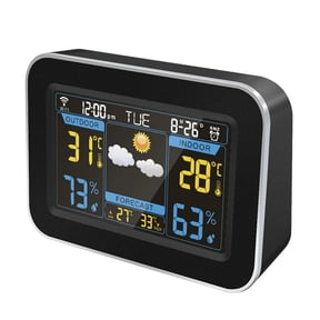 Shop Digital Weather Clocks for Home and Outdoor Use at Walmart