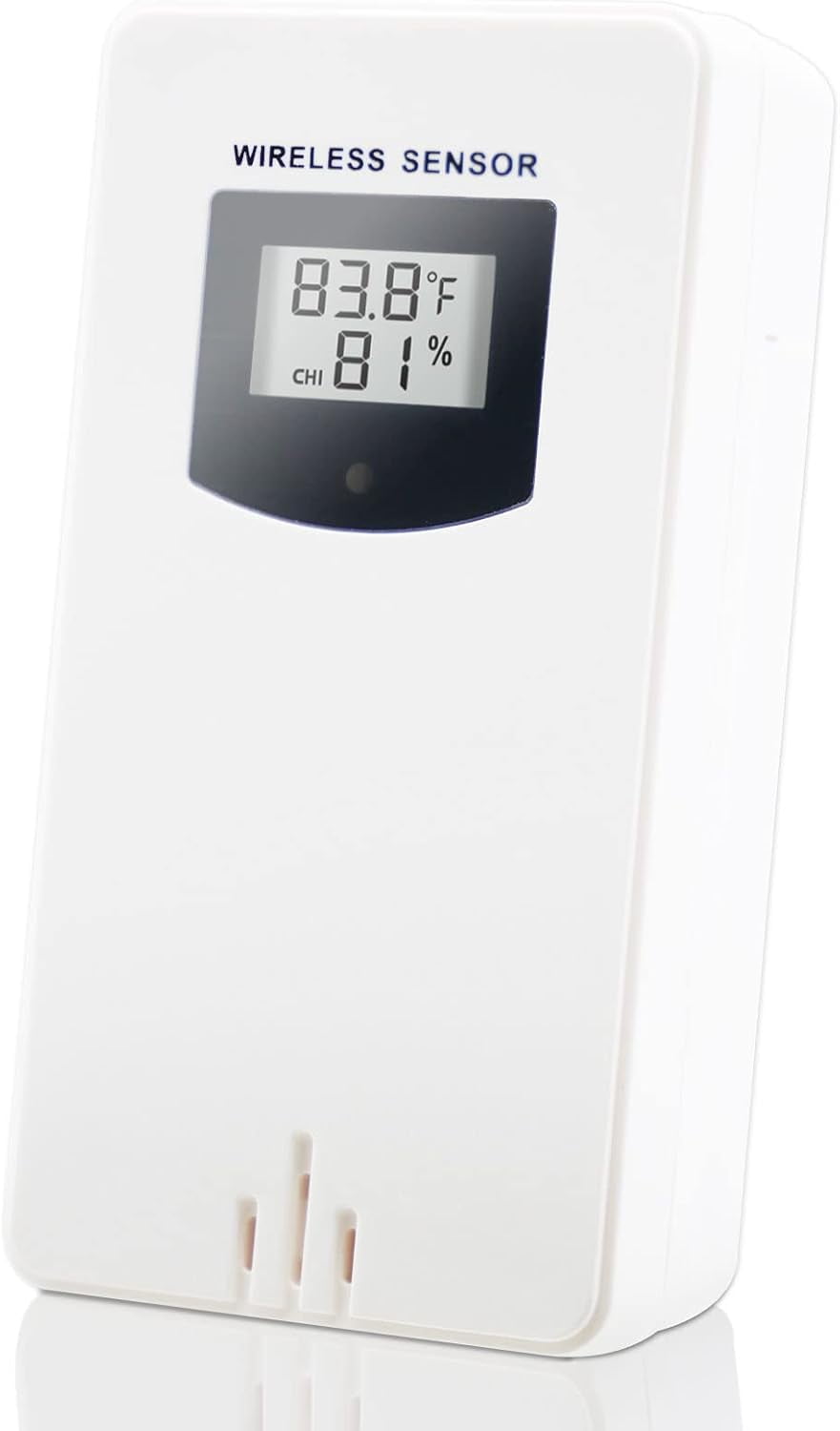 Weather Station Indoor Outdoor Thermometer Wireless Remote Sensor, Home ...