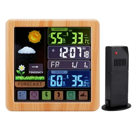 Weather Station Intelligent Wireless Usb Charging Four-level Weather ...