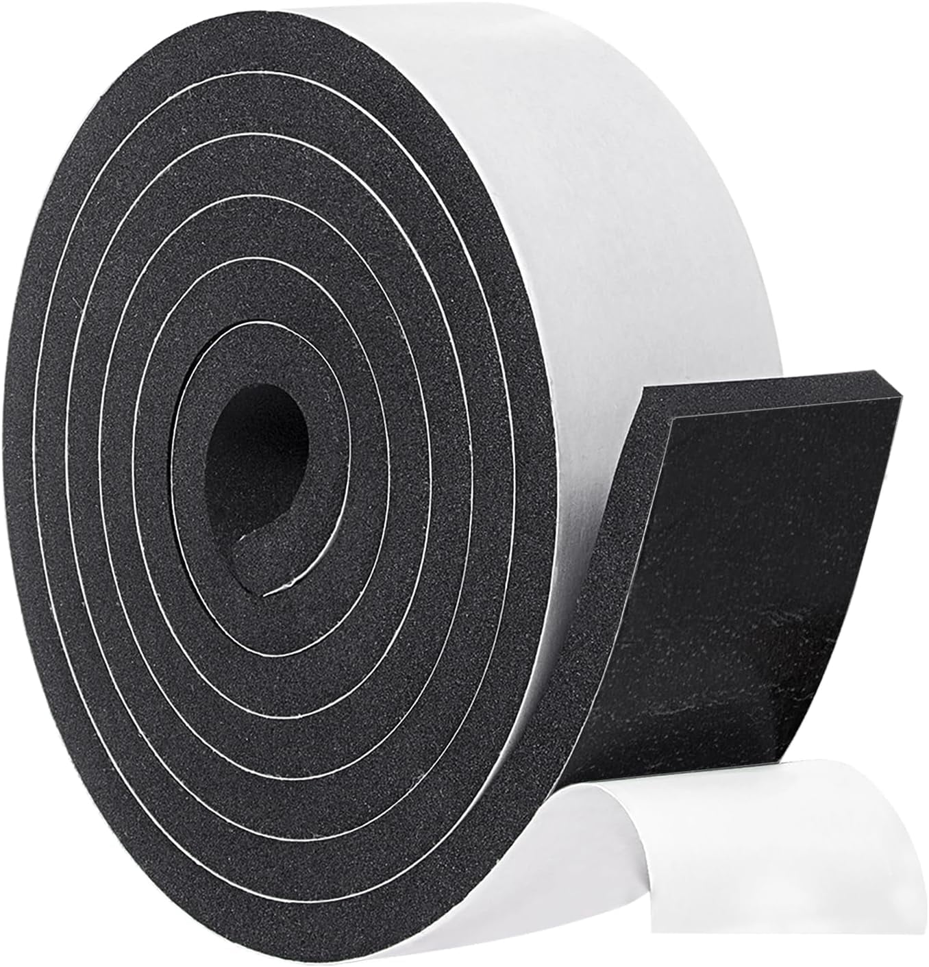Weather Stripping Adhesive 2" x3/8", Door Jamb Weather Seal Neoprene ...
