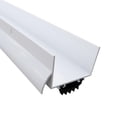 Weather Stripping Aluminum Door Bottom Sweep White 36 Inches For ...