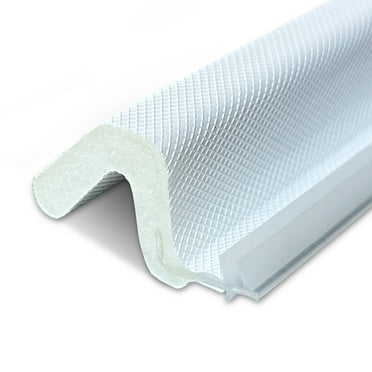 KC Hardware Aluminum U Shaped Vinyl Door Bottom Sweep with Drip Cap ...