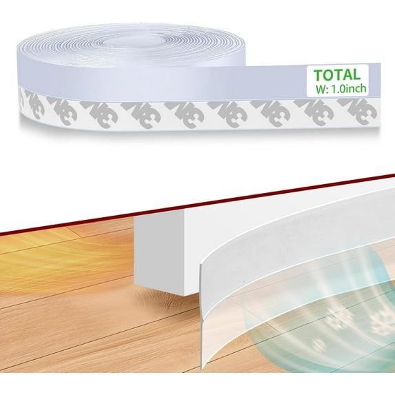 Weather Stripping Door Seal – 100% Silicone, 33ft Strong Adhesive ...
