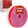 Weather Stripping Door Seal, 2 Inch x 22 Tape Door Seal, Self Door ...