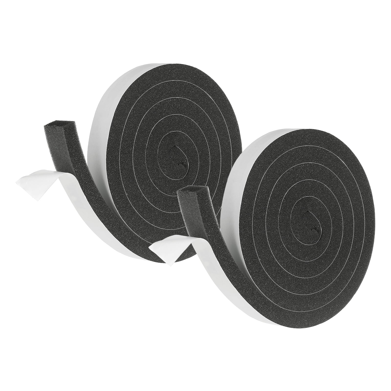 Weather Stripping Door Seal, 2 Rolls 1" x 9/16" Adhesive Foam Tape Seal ...