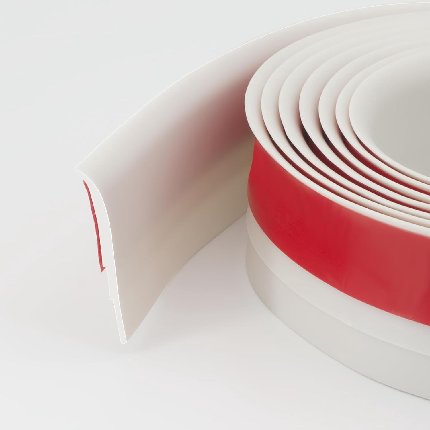 Weather Stripping Door Seal, 236" Length Cuttable Door Draft Stopper ...