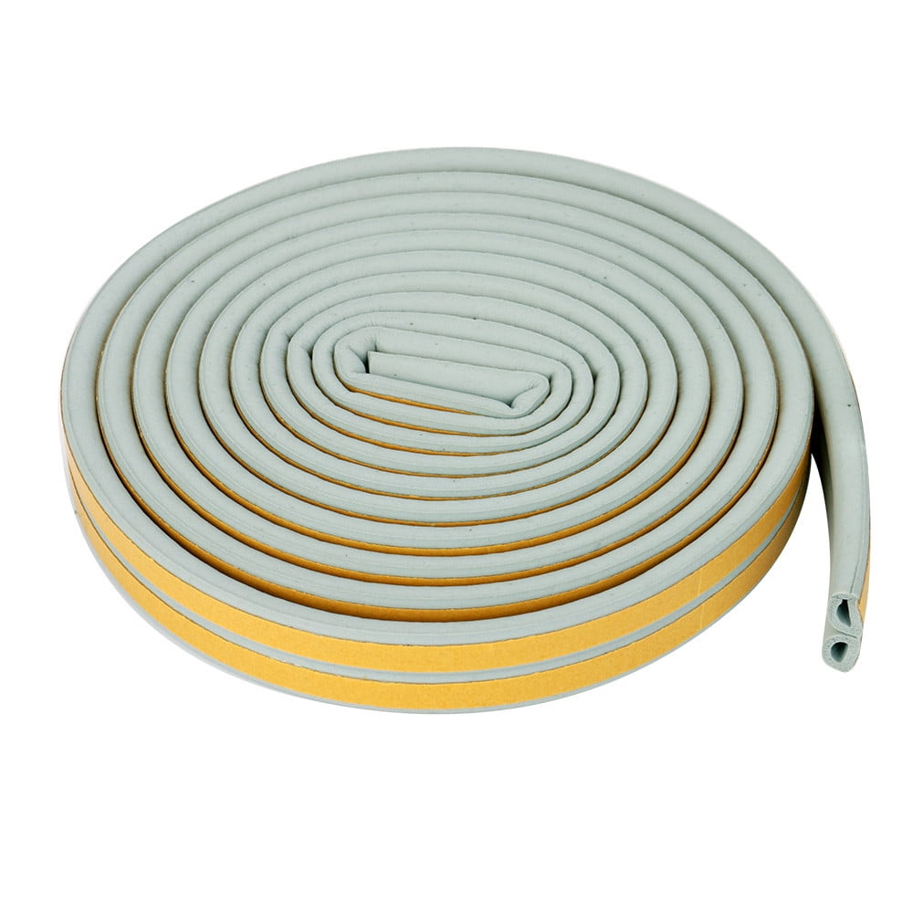 Weather Stripping,Door Seal,Draught Excluder,5m Foam Weather Draught ...