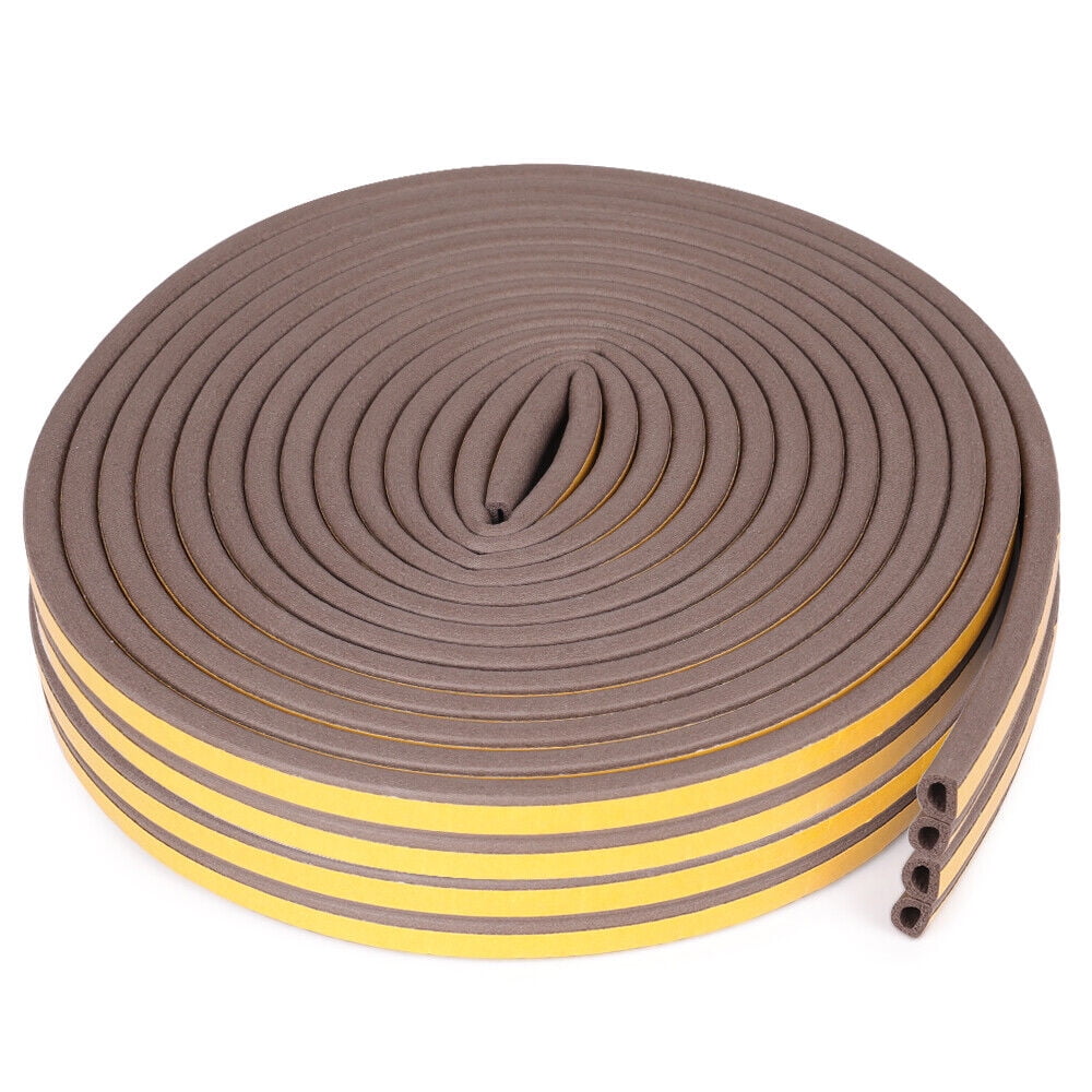 Weather Stripping Door Seal Self Adhesive Foam Weatherproof Door Draft ...