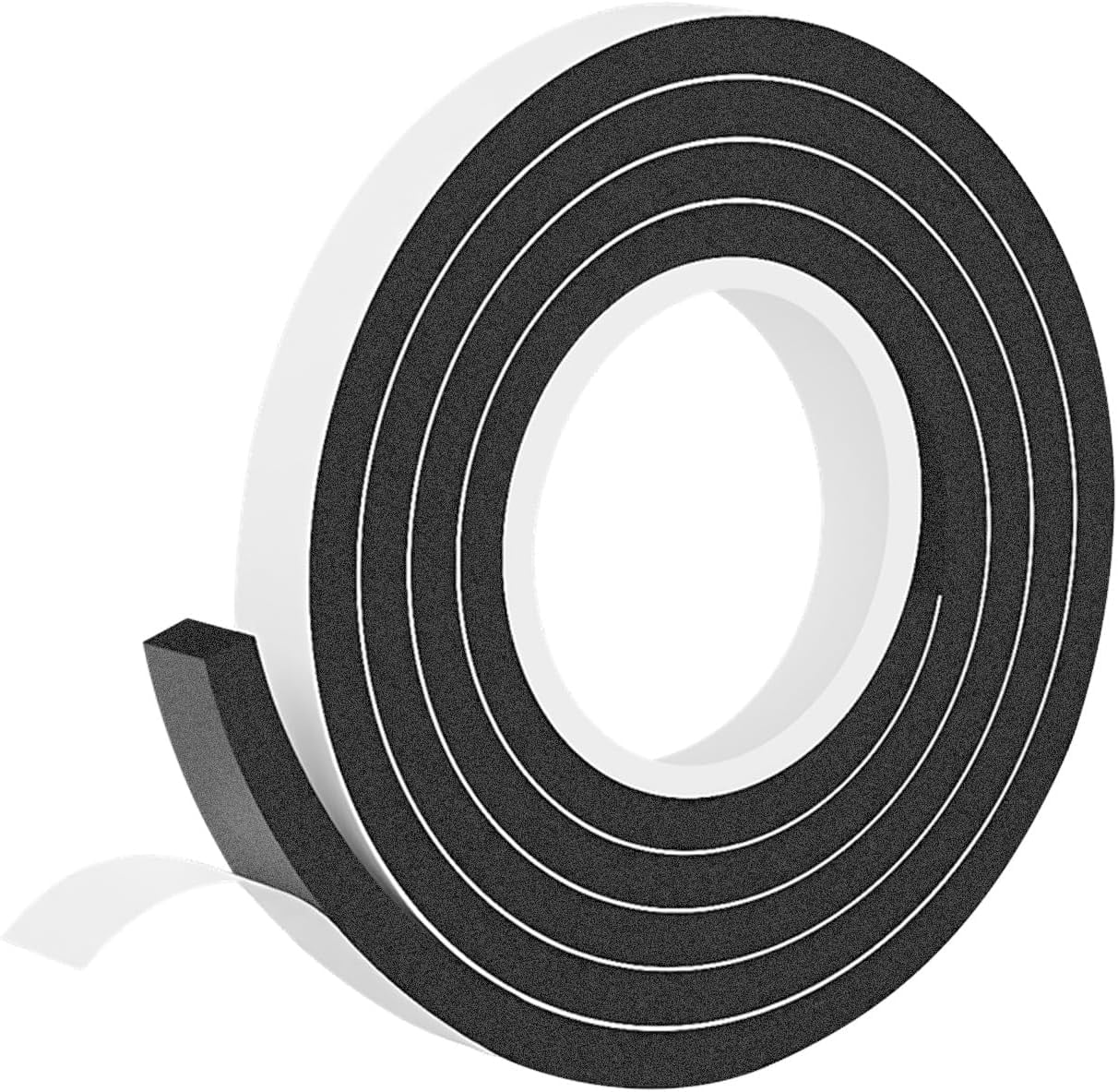 Weather Stripping Door Seal Strip, 1/2 Inch Wide X 1/2 Inch Thick X 6.5 ...