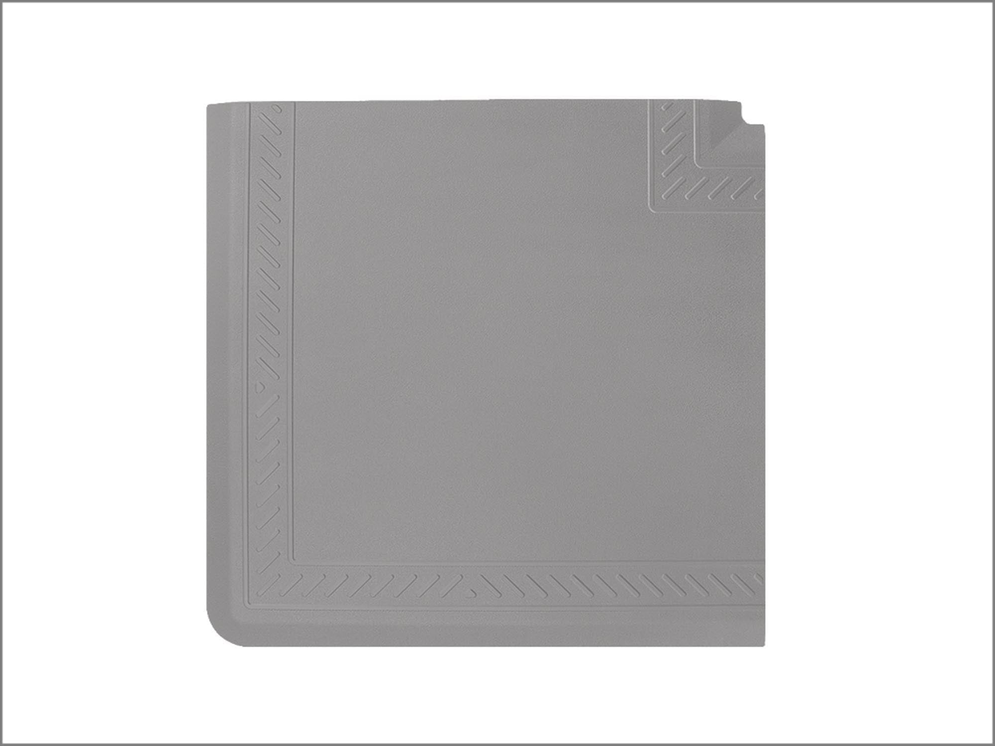 Weather Tech Comfort Mat Connect, Bordered, 1 Piece, 25x25in, Grey ...