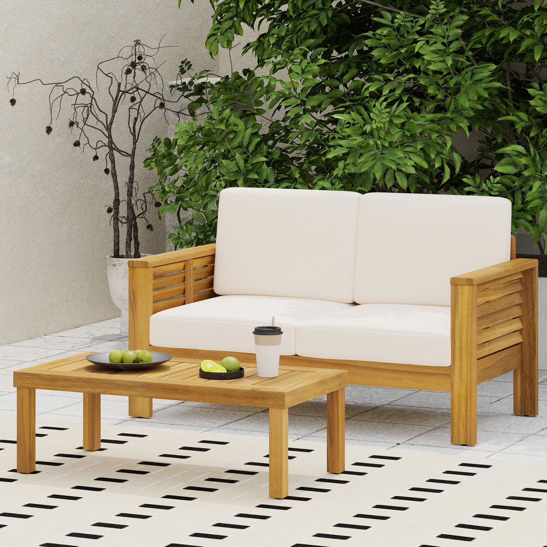 Weather - Tested Furniture / Backyard Hangout / Classic Slat Paneling ...