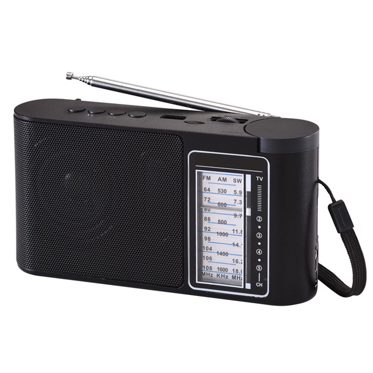 Weather Updates Anywhere, Portable Radio Equipped with DSP Chip & High ...