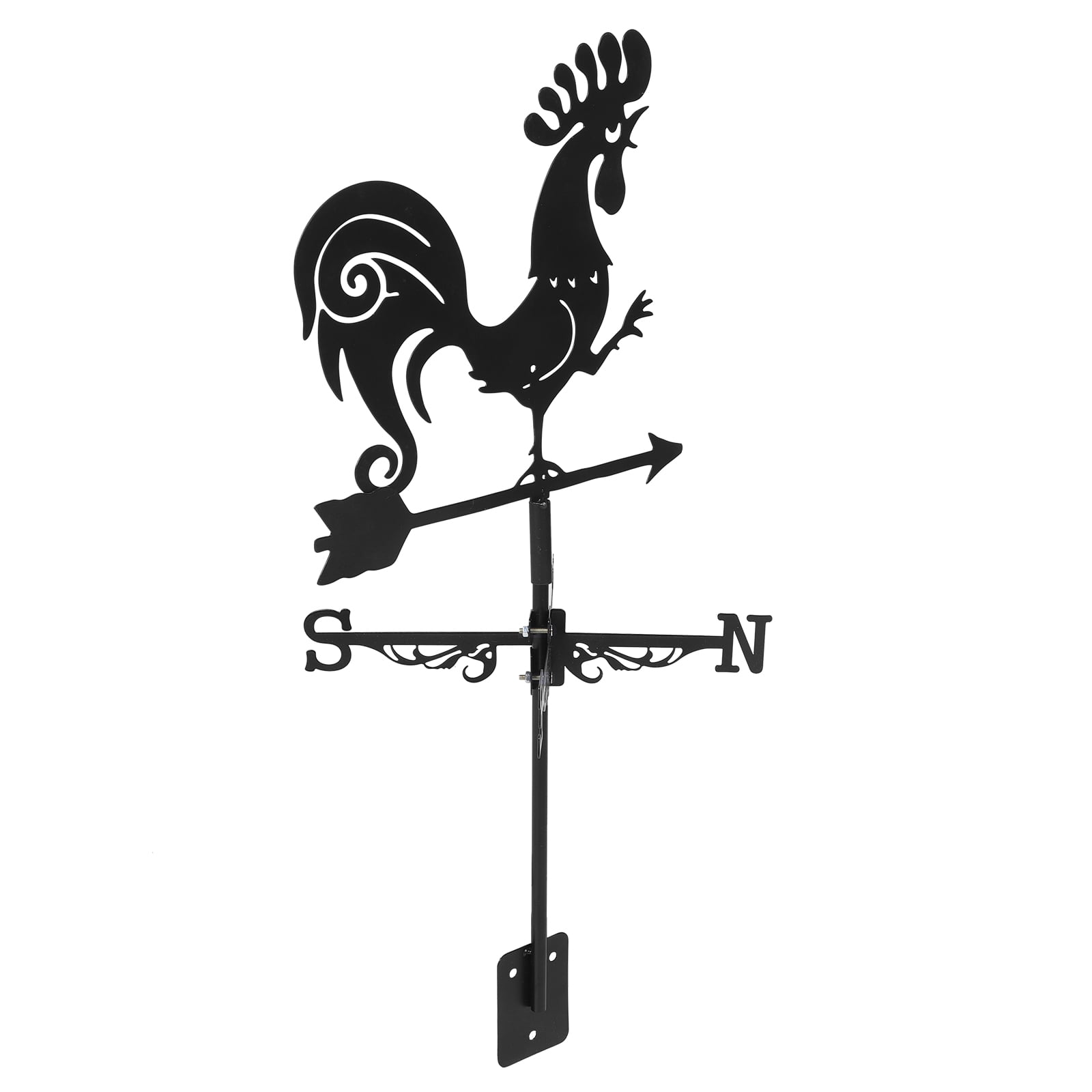 Weather Vane Yard Decor Farmhouse Roof Decoration Decorative Iron ...