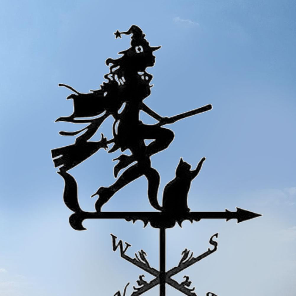 Weather Vanes Roof Mount, Metal Weathervane for Garden, Wind Vane ...