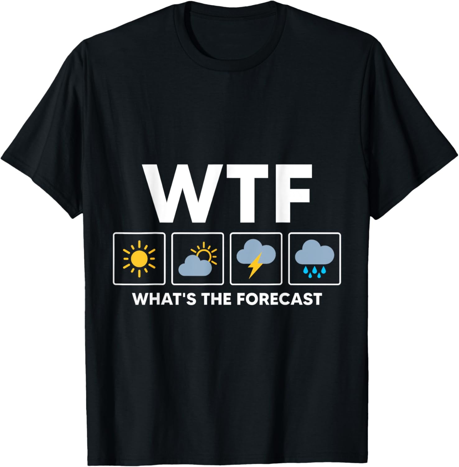 Weather forecast weatherman meteorology funny meteorologist T-Shirt ...