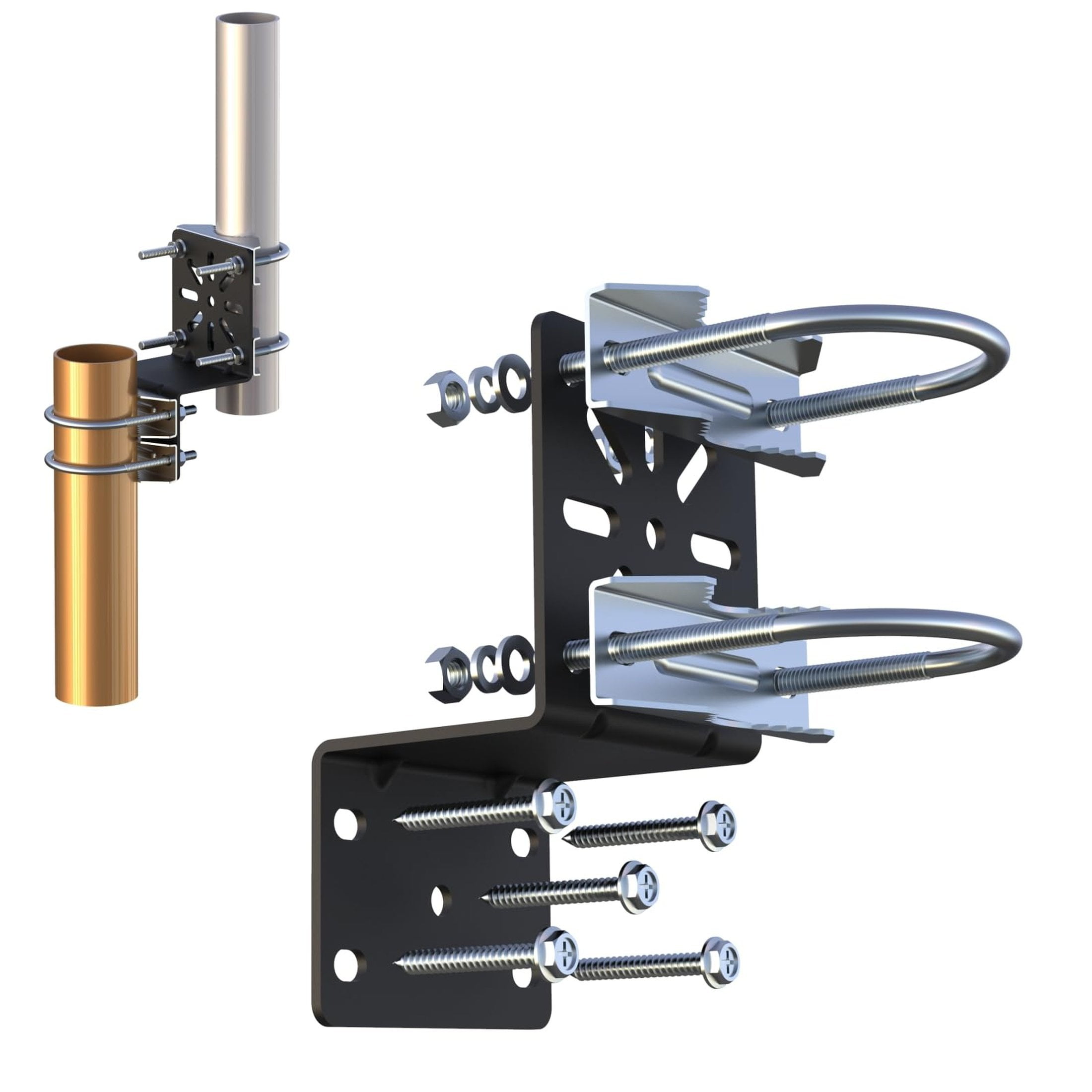 WeatherGuard Anti-Vibration Antenna Mounting Bracket for Outdoor Use ...