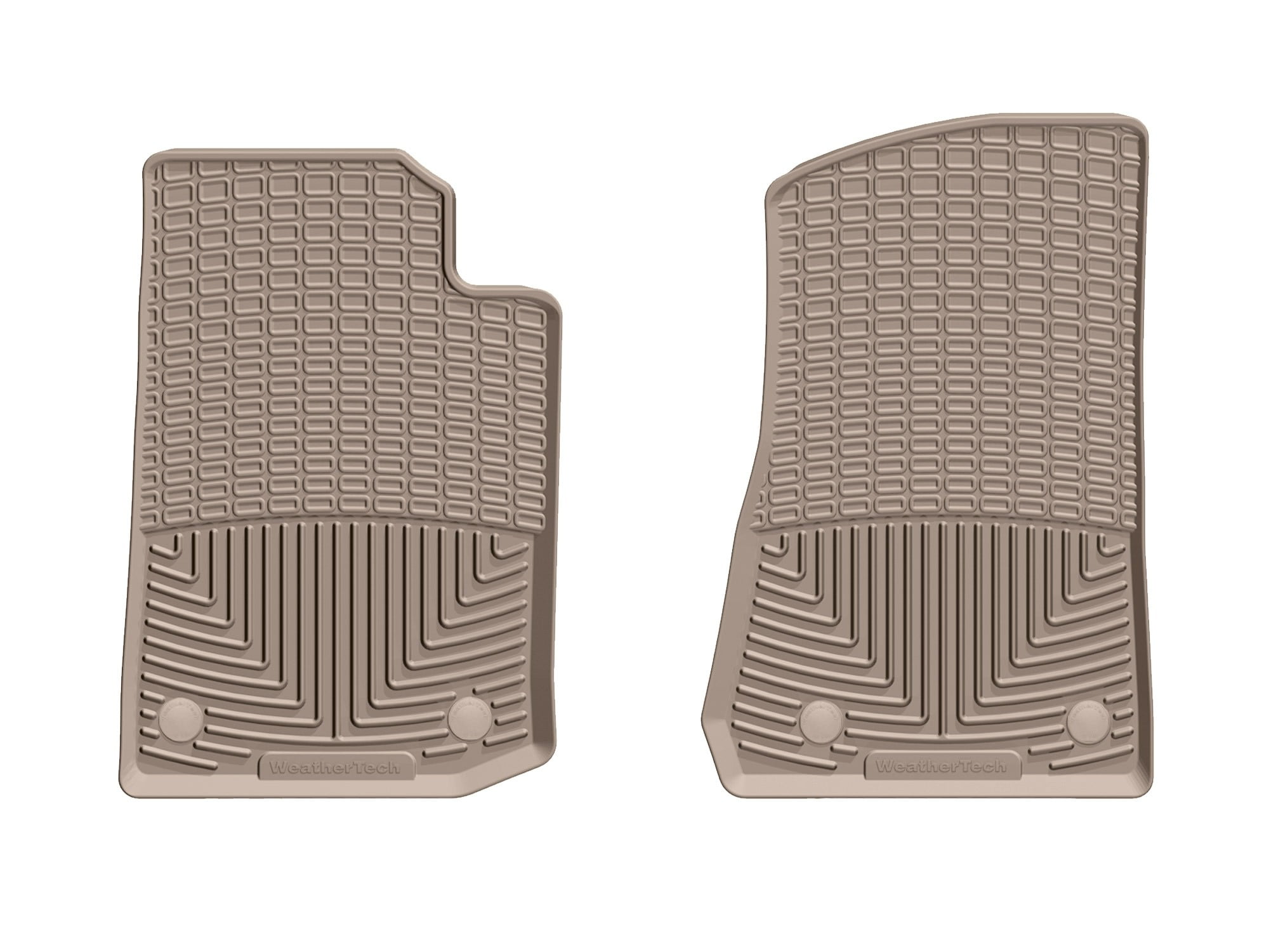WeatherTech All-Weather Floor Mats, Jeep Gladiator, Wrangler, Tan, 1st ...