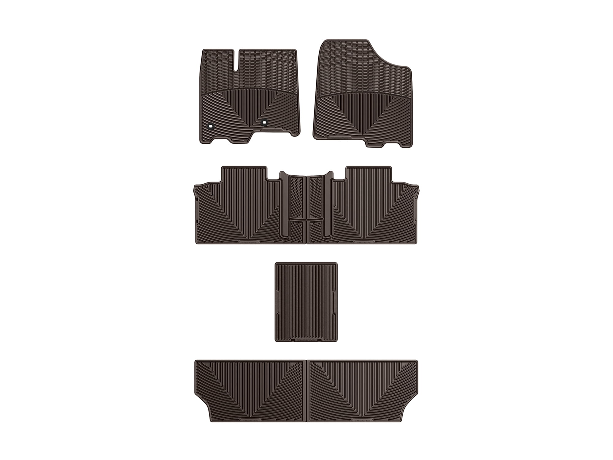 WeatherTech All-Weather Floor Mats compatible with 2013-2020 Toyota ...