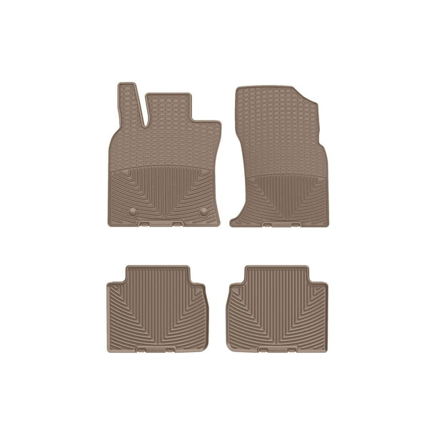 WeatherTech All Weather Floor Mats compatible with 2020 2024 Toyota Camry 1st 2nd Row Tan Walmart Business Supplies