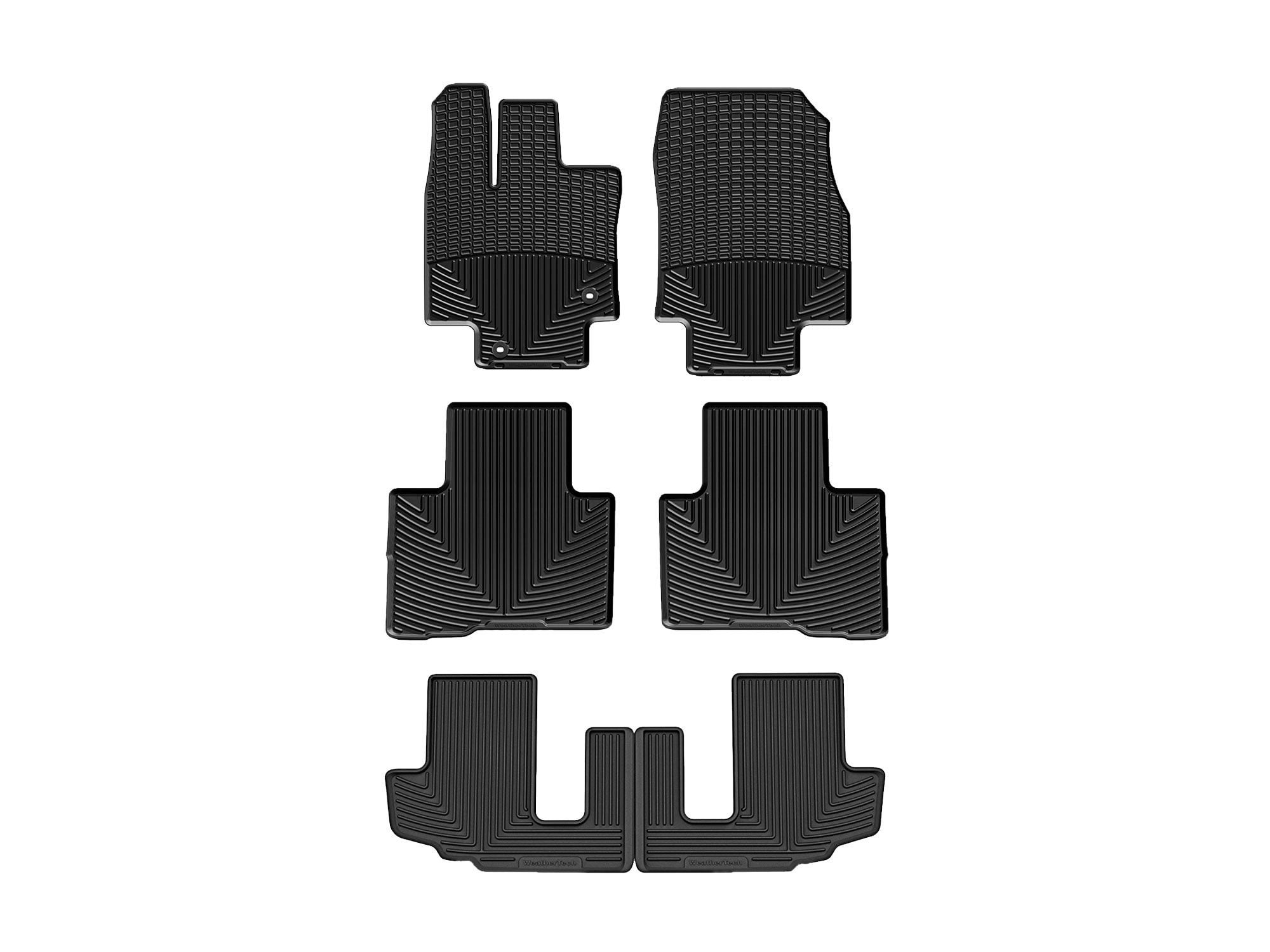 WeatherTech All-Weather Floor Mats compatible with Toyota Highlander ...