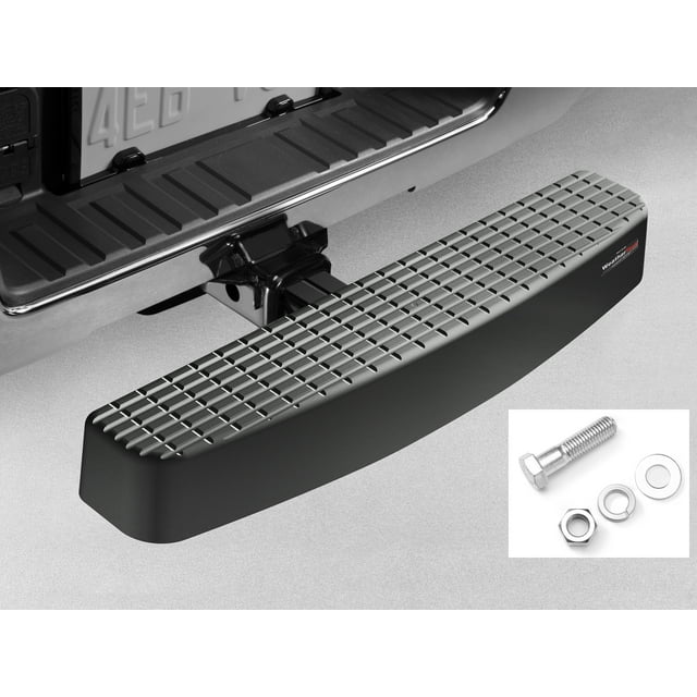 WeatherTech BumpStepXL Hitch Mounted Step - Extra Wide Bumper ...