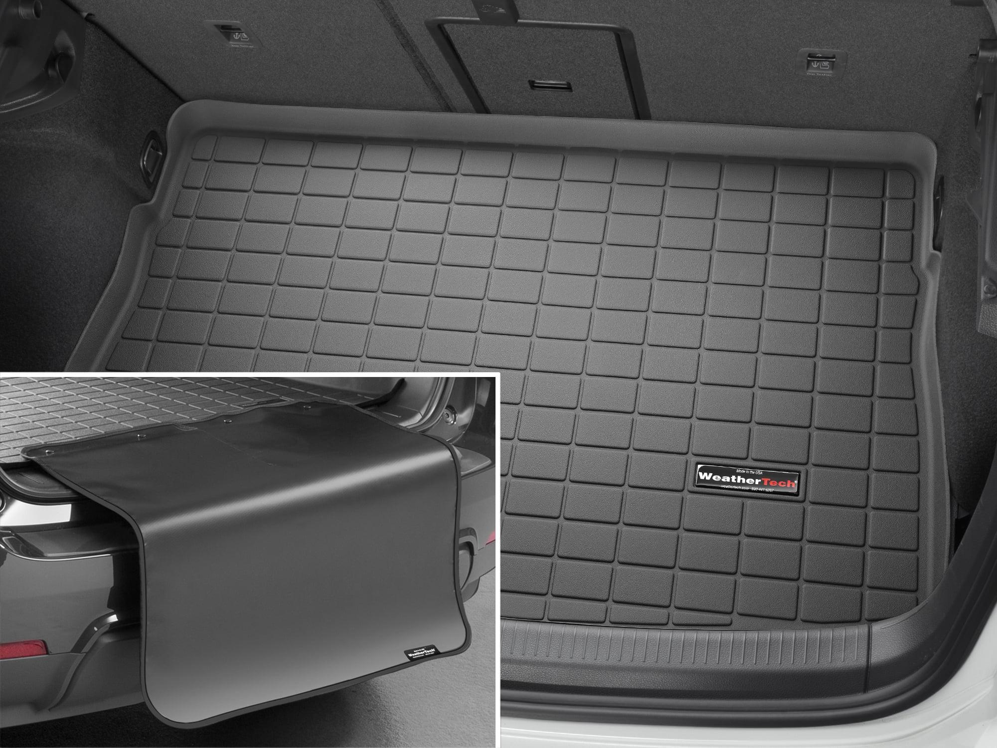 WeatherTech Cargo Trunk Liner with Bumper Protector compatible with ...