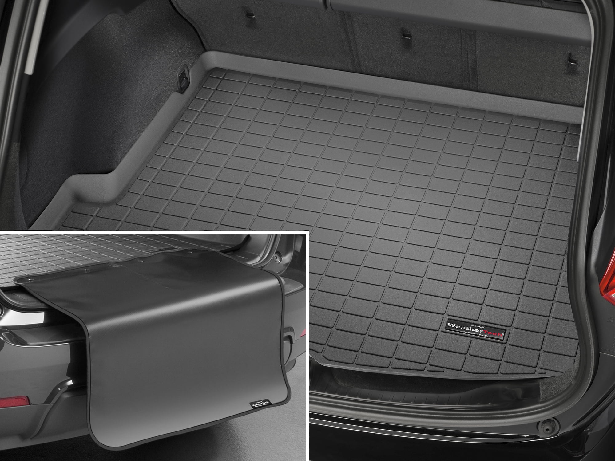 WeatherTech Cargo Trunk Liner with Bumper Protector compatible with VW ...