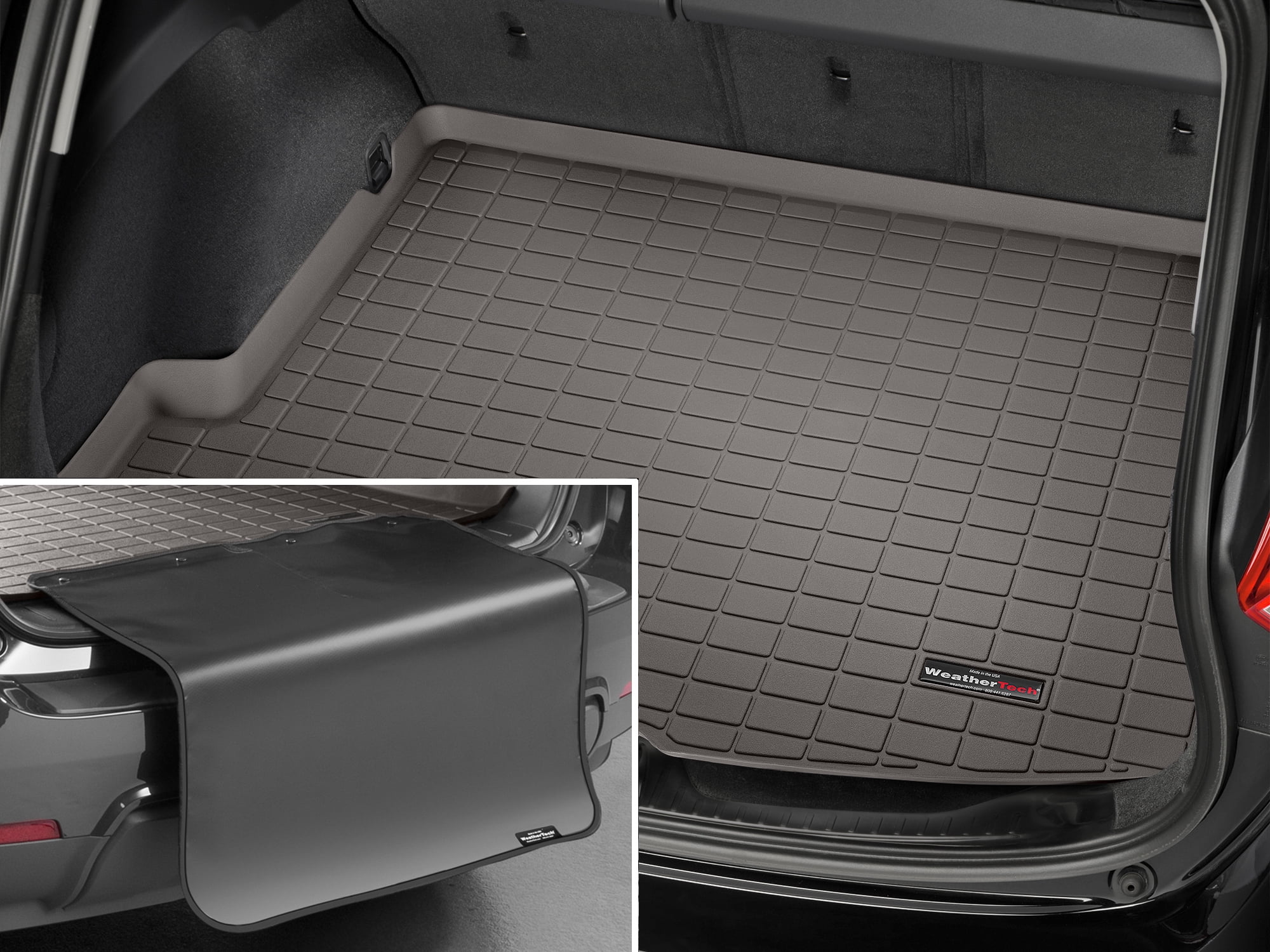 WeatherTech Cargo Trunk Liner with Bumper Protector compatible with ...