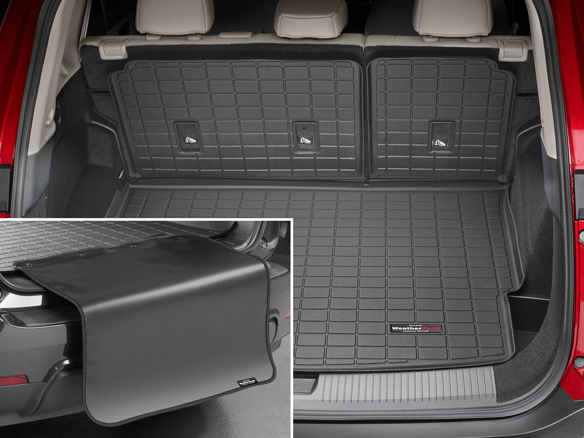 WeatherTech Cargo Trunk Liner with Bumper Protector compatible with ...