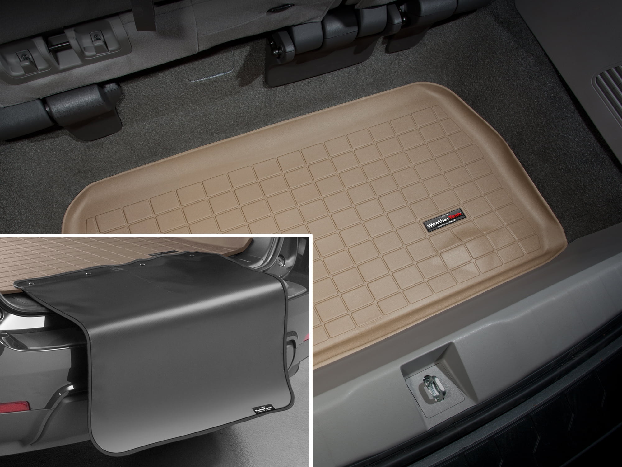 WeatherTech Cargo Trunk Liner with Bumper Protector compatible with ...