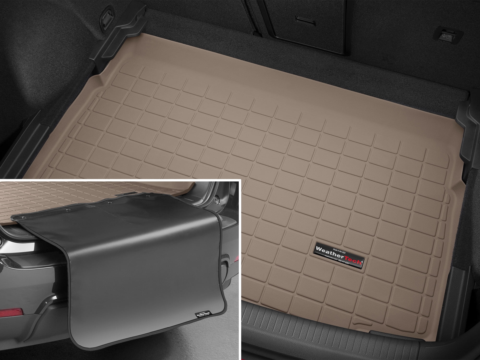 WeatherTech Cargo Trunk Liner with Bumper Protector compatible with ...