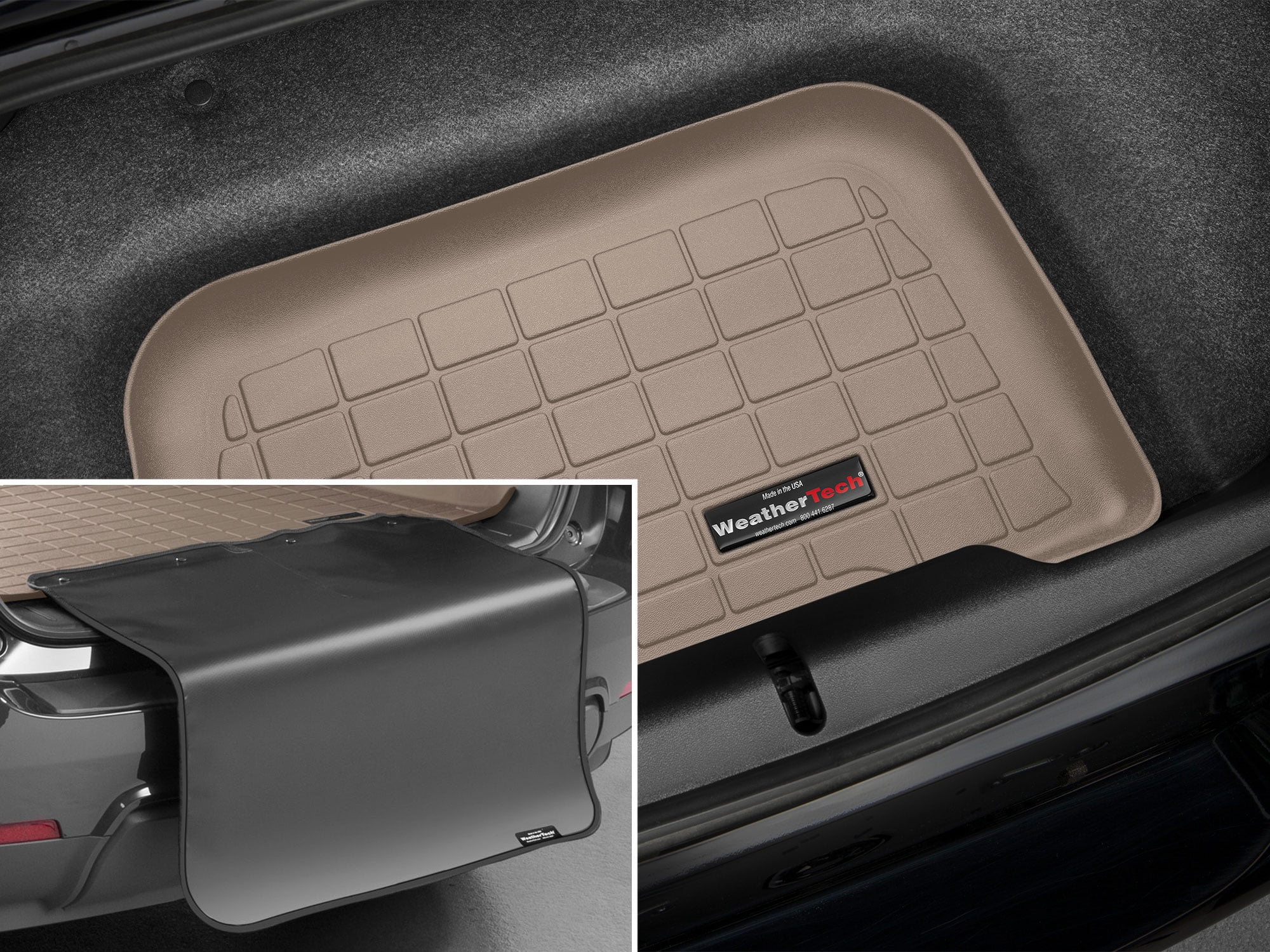 WeatherTech Cargo Trunk Liner with Bumper Protector compatible with ...