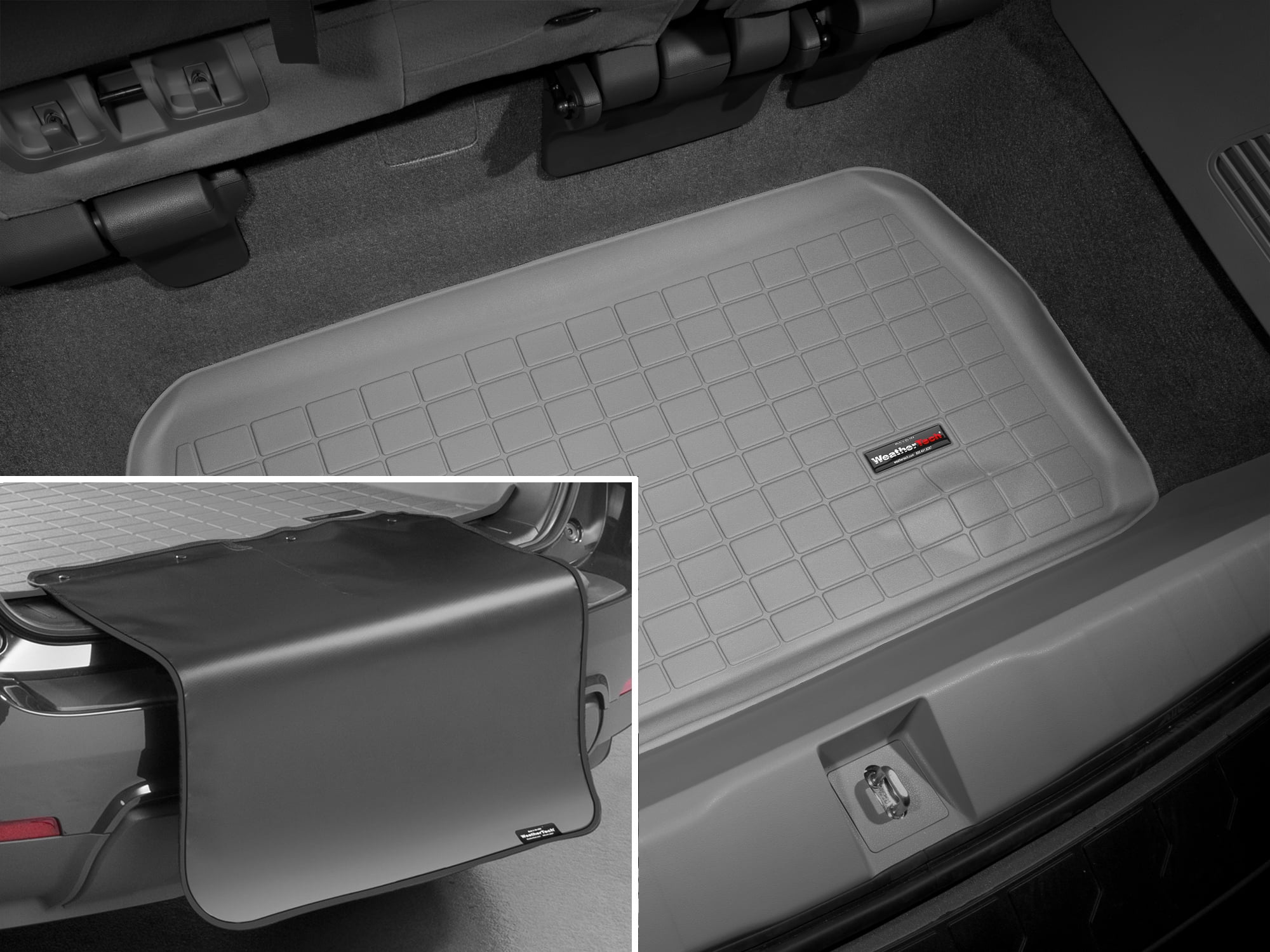 WeatherTech Cargo Trunk Liner with Bumper Protector compatible with ...