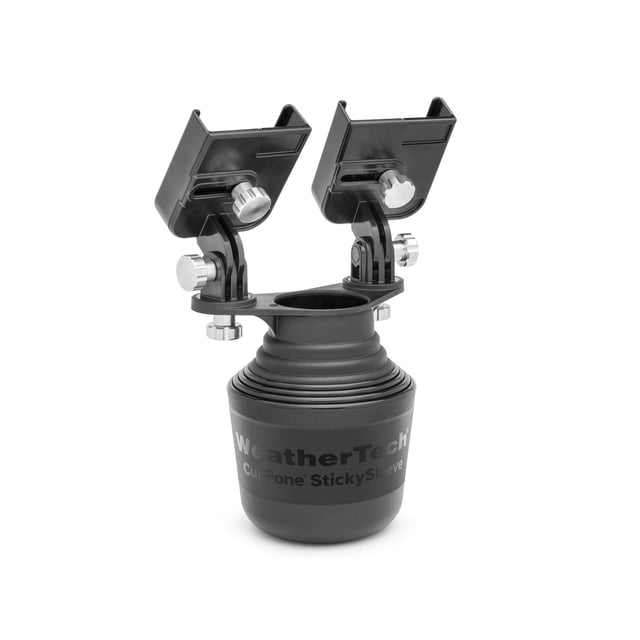WeatherTech CupFone Duo - Universal Dual Cell Phone Cup Holder ...