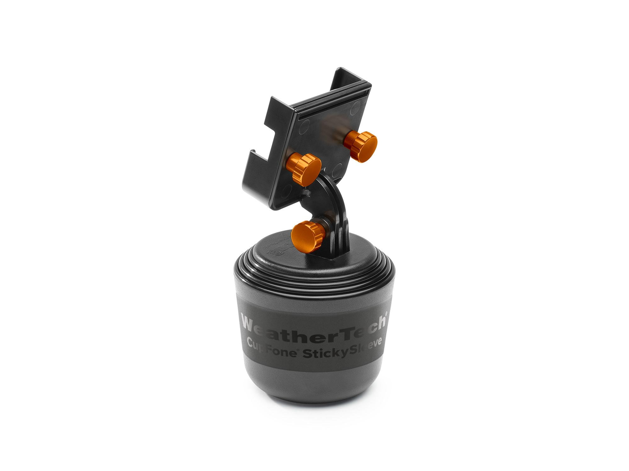 WeatherTech CupFone Two View-Universal Phone Cradle Mount with Orange ...