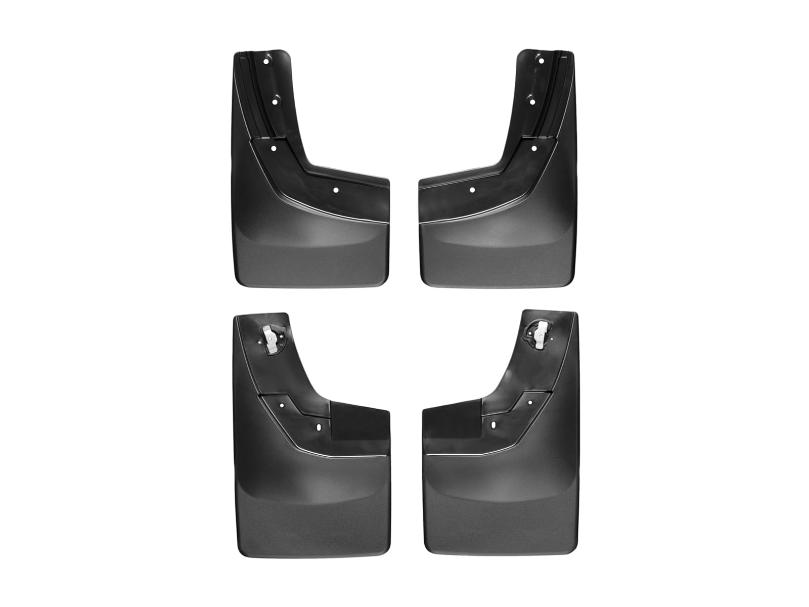 WeatherTech Custom No Drill Splash Guard MudFlaps compatible with ...