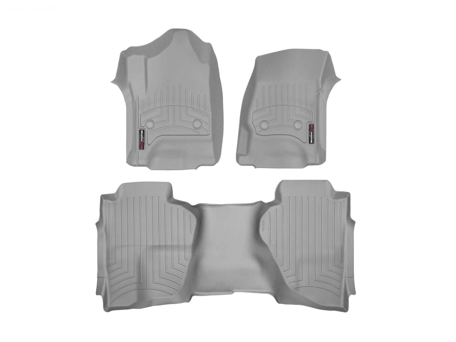 WeatherTech Custom Fit FloorLiners compatible with Silverado 1500 ...