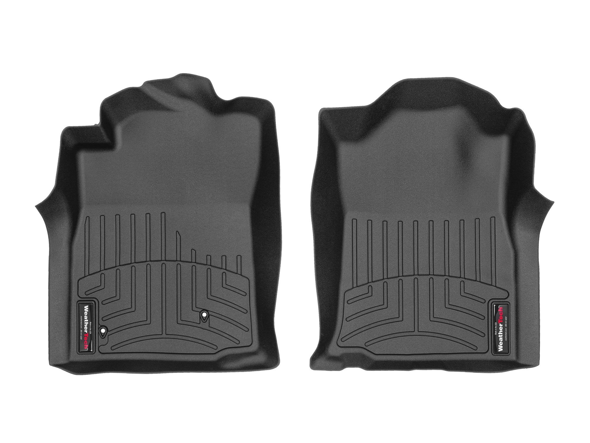 WeatherTech Custom Fit FloorLiners compatible with 2005-2007 Toyota ...