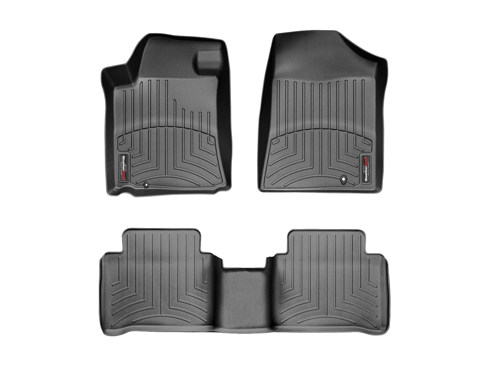 WeatherTech Custom Fit FloorLiners compatible with 2009-2014 Nissan ...
