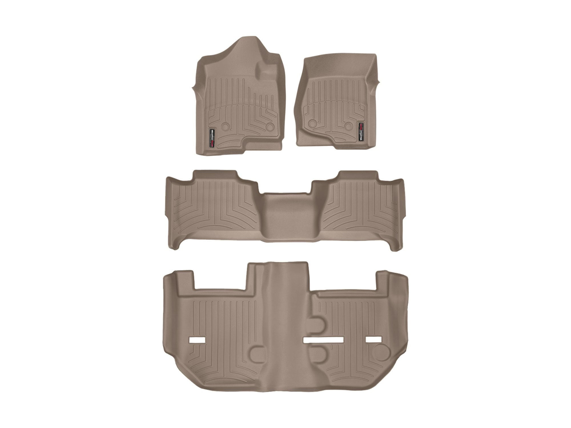 WeatherTech Custom Fit FloorLiners compatible with 2011-2014 Cadillac ...