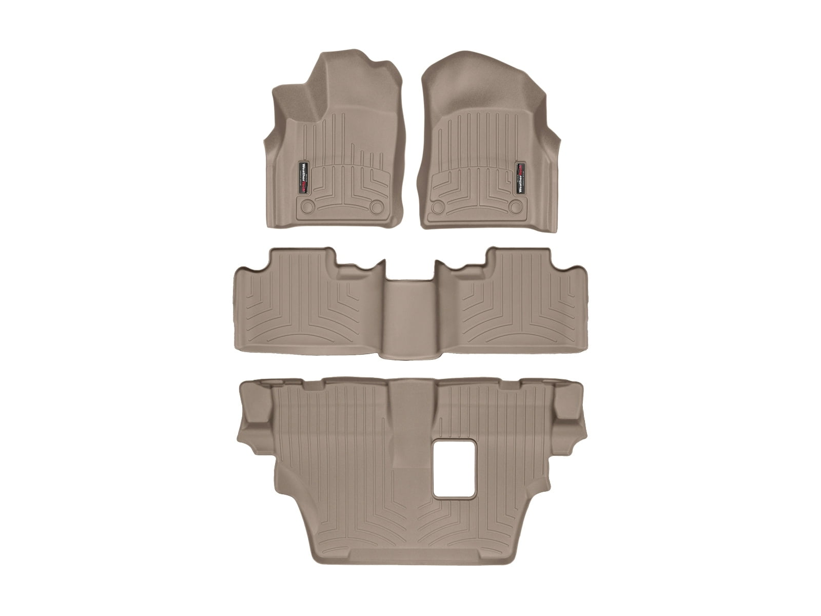 WeatherTech Custom Fit FloorLiners compatible with 2016-2025 Dodge ...