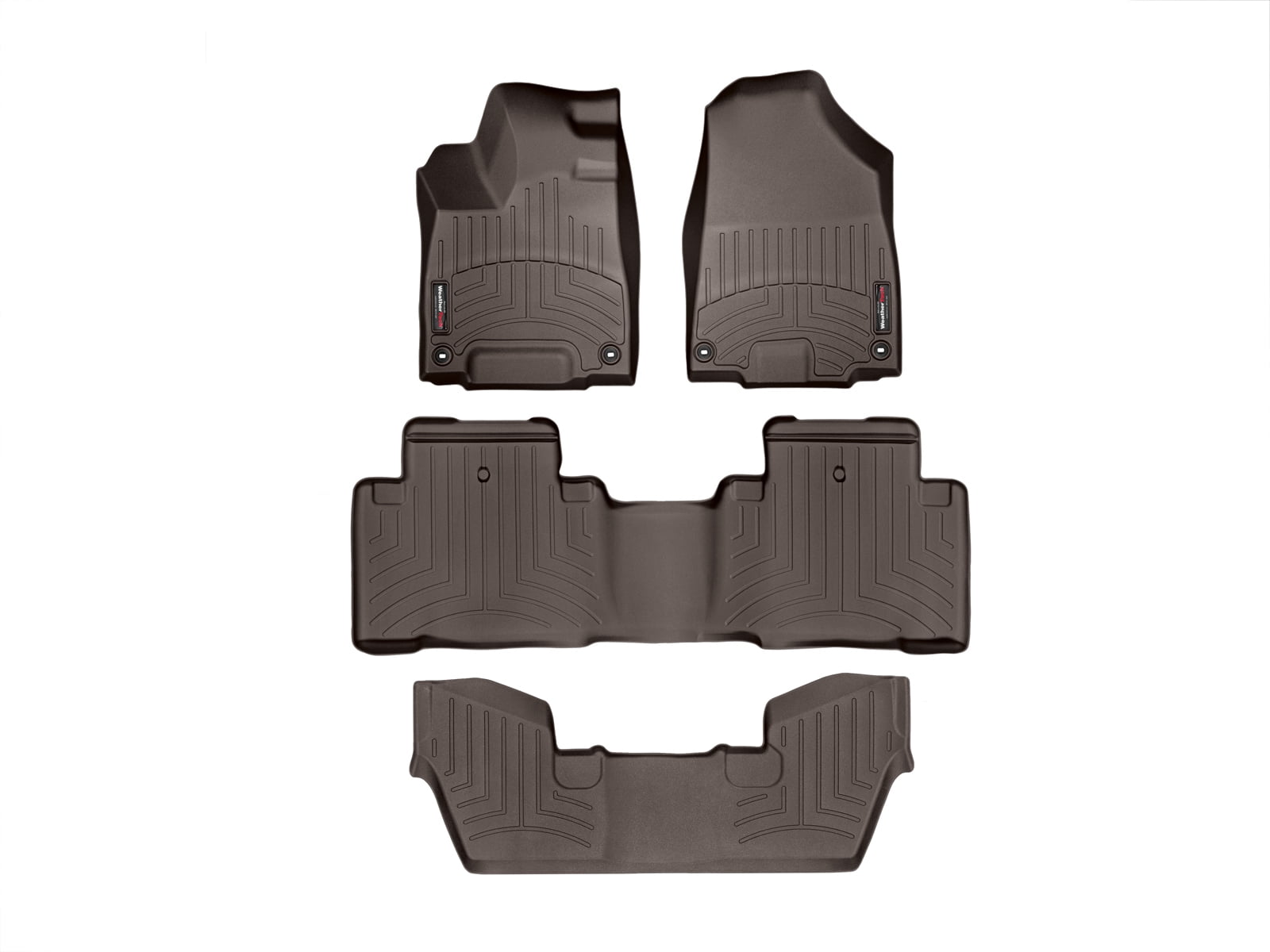 WeatherTech Custom Fit FloorLiners compatible with 2017-2020 Acura MDX ...