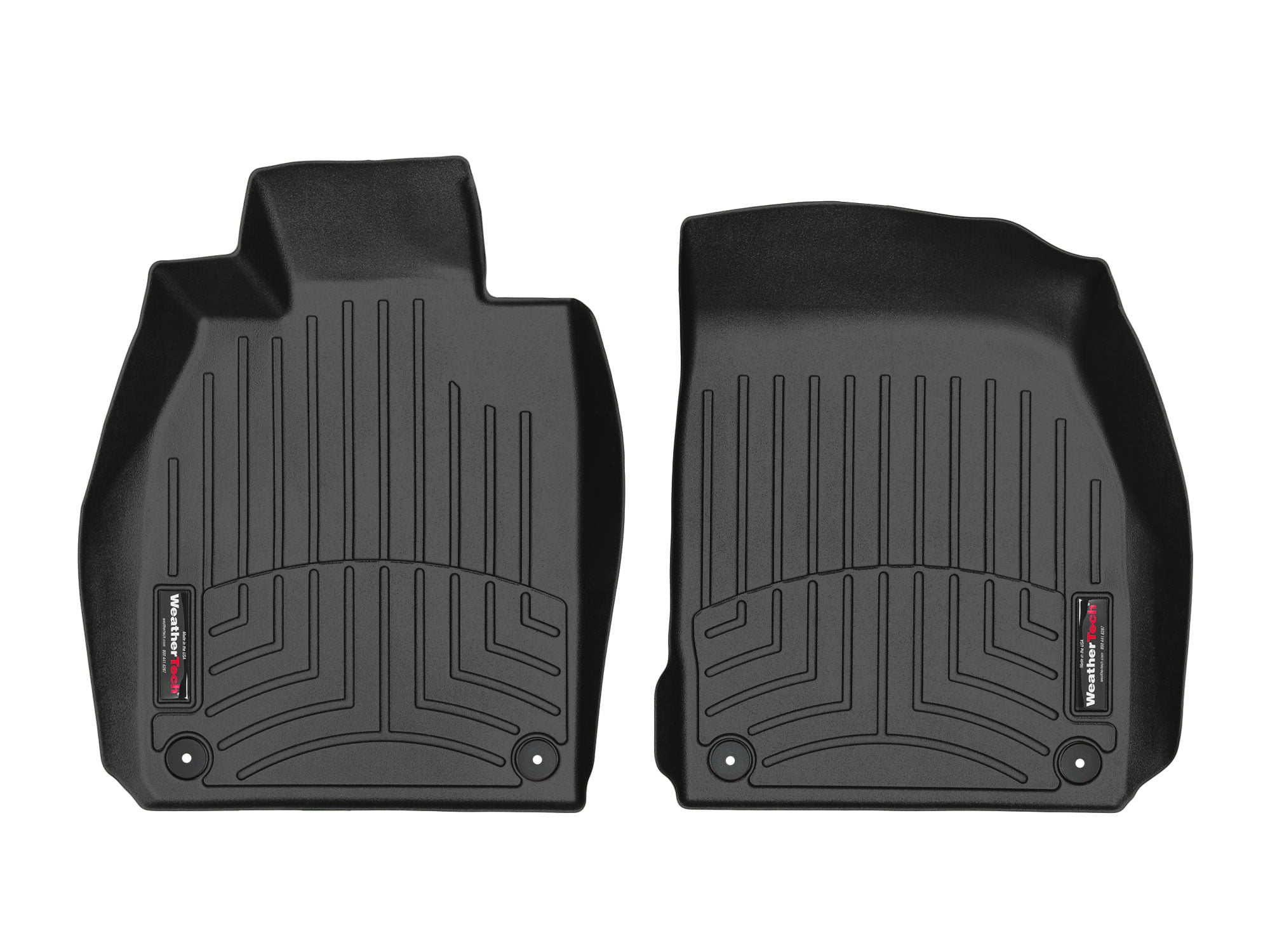 WeatherTech Custom Fit FloorLiners compatible with 4414651 - 1st Row ...