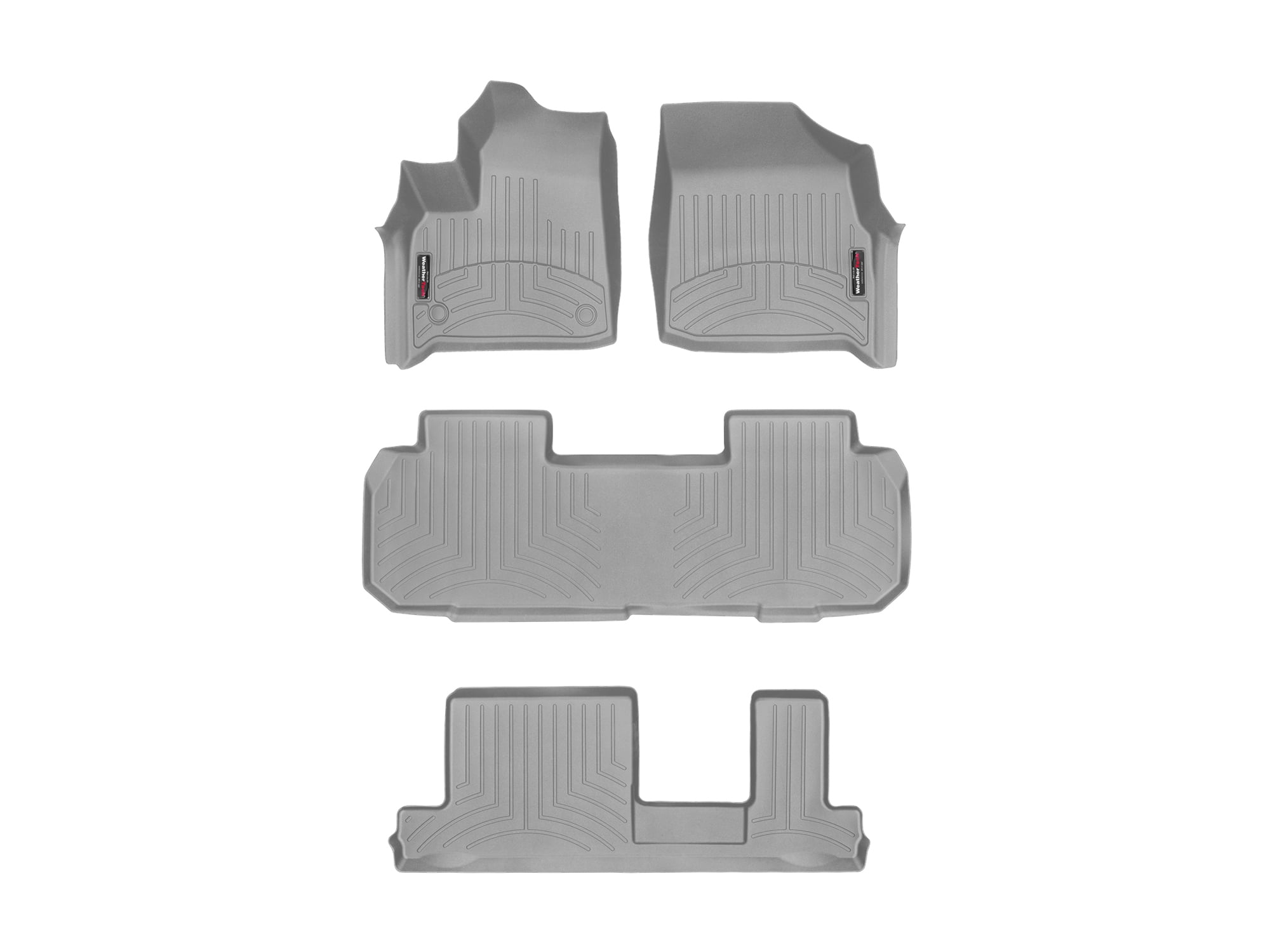 WeatherTech Custom Fit FloorLiners compatible with Chevrolet Traverse ...