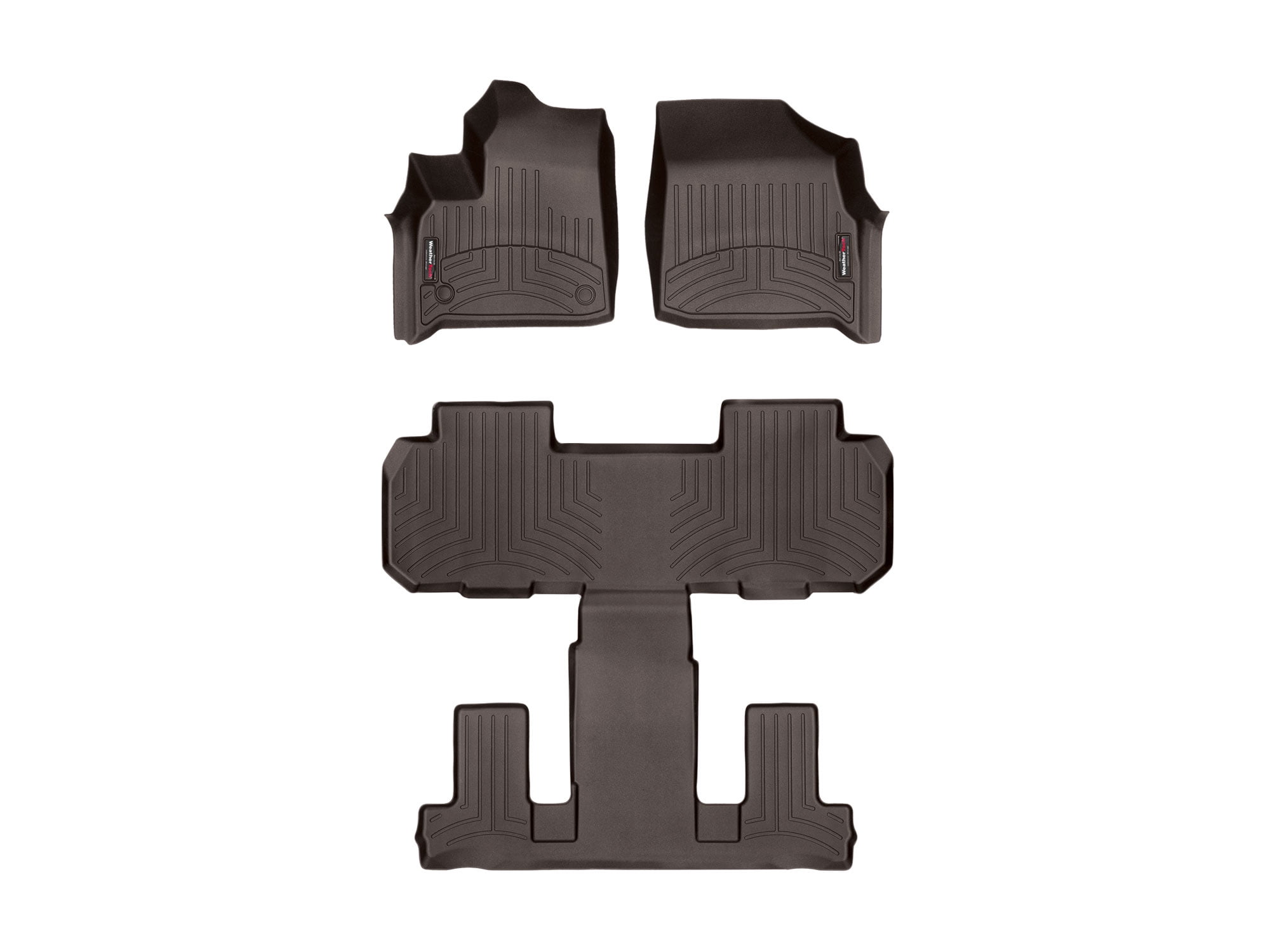 WeatherTech Custom Fit FloorLiners compatible with Chevrolet Traverse ...
