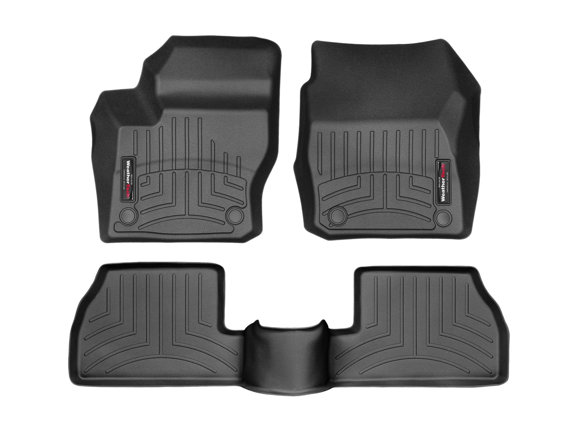 WeatherTech Custom Fit FloorLiners compatible with Ford Focus, Focus ST ...